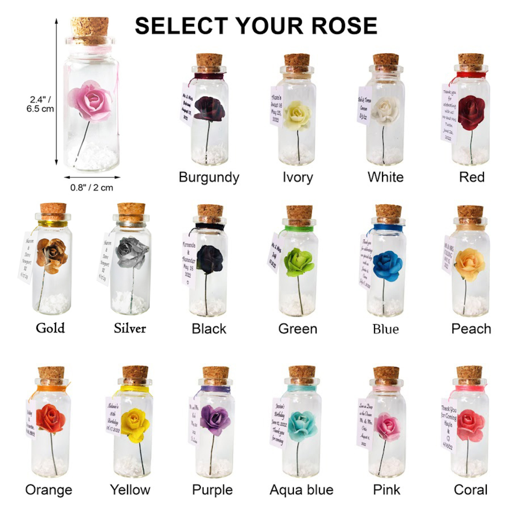 Sweet 16 Party Favors, Quinceanera guests gifts, 15 Birthday Party ...