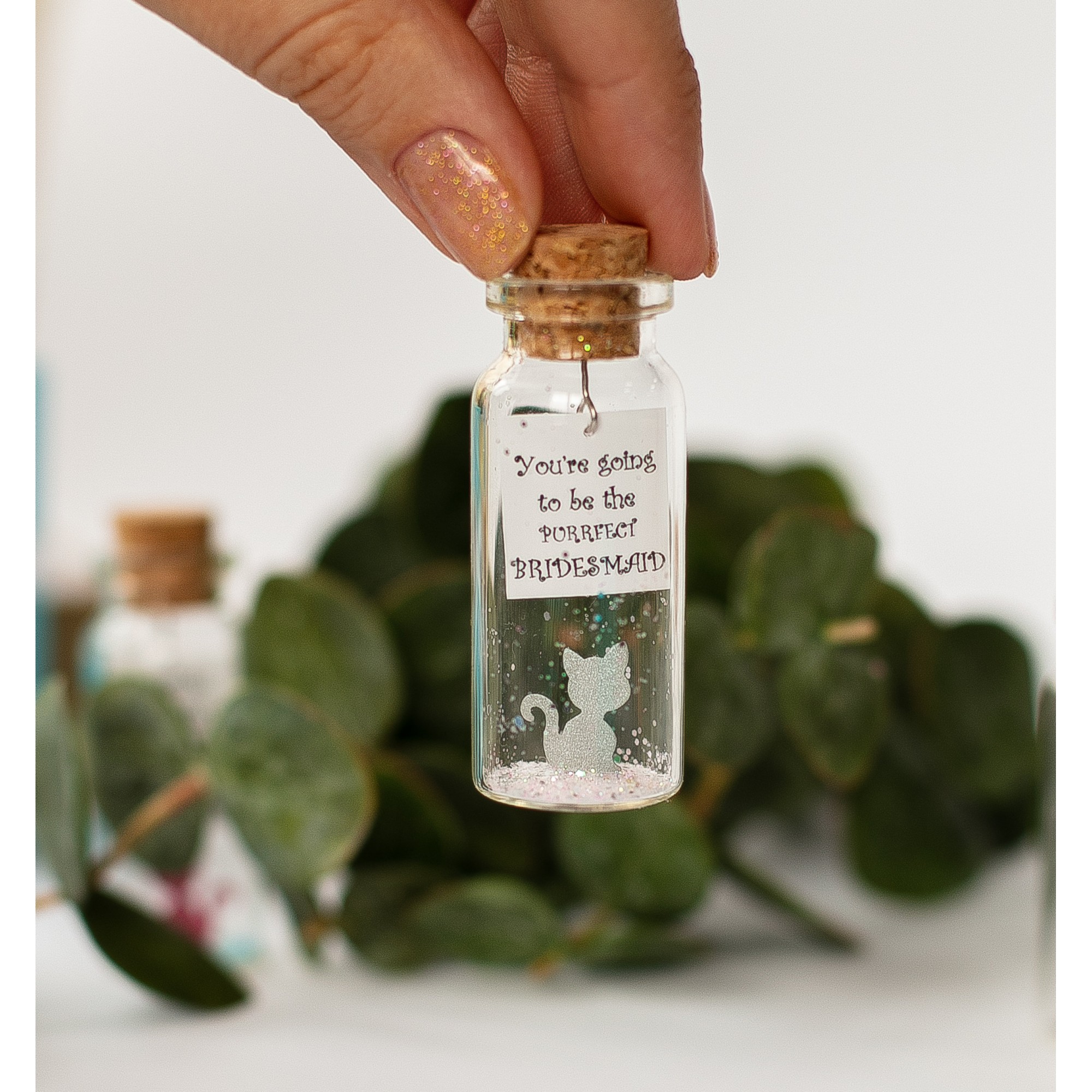 Maid of Honor Proposal Cute Cat Proposal Will you be my Bridesmaid ...