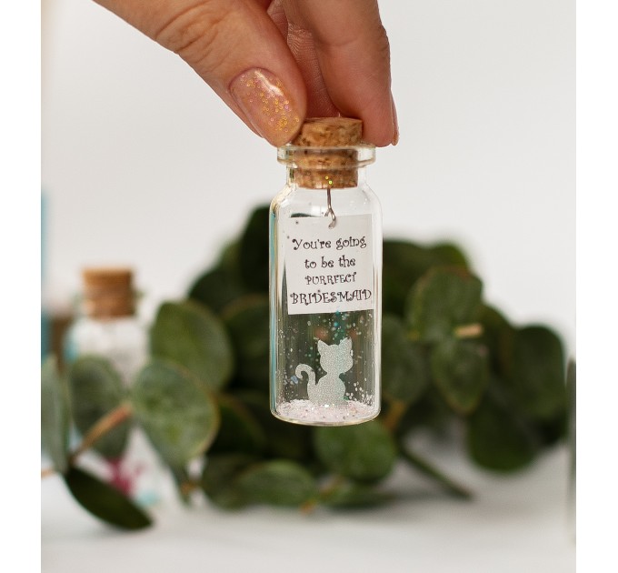 Maid of Honor Proposal Cute Cat Proposal Will you be my Bridesmaid ...