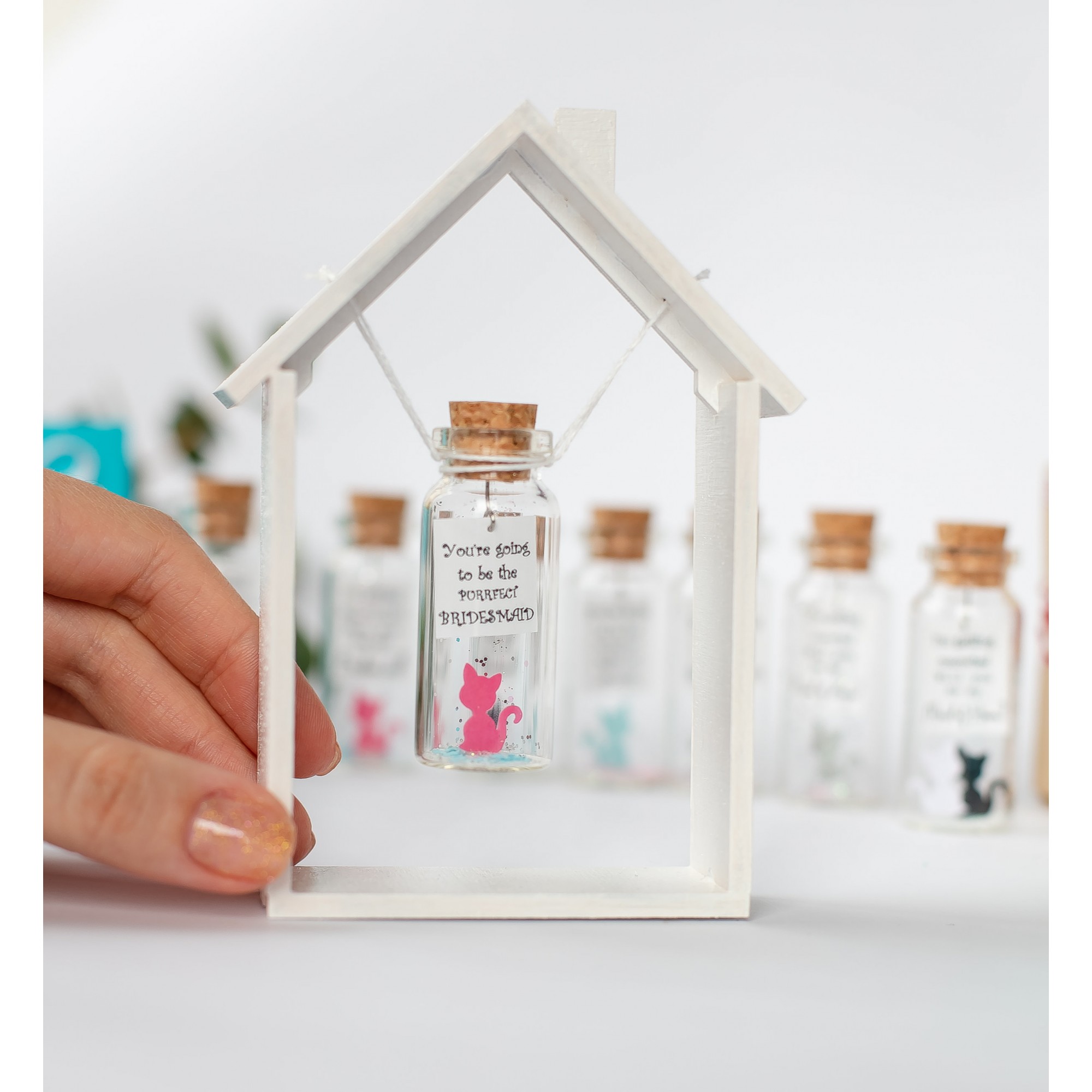 Maid of Honor Proposal Cute Cat Proposal Will you be my Bridesmaid ...