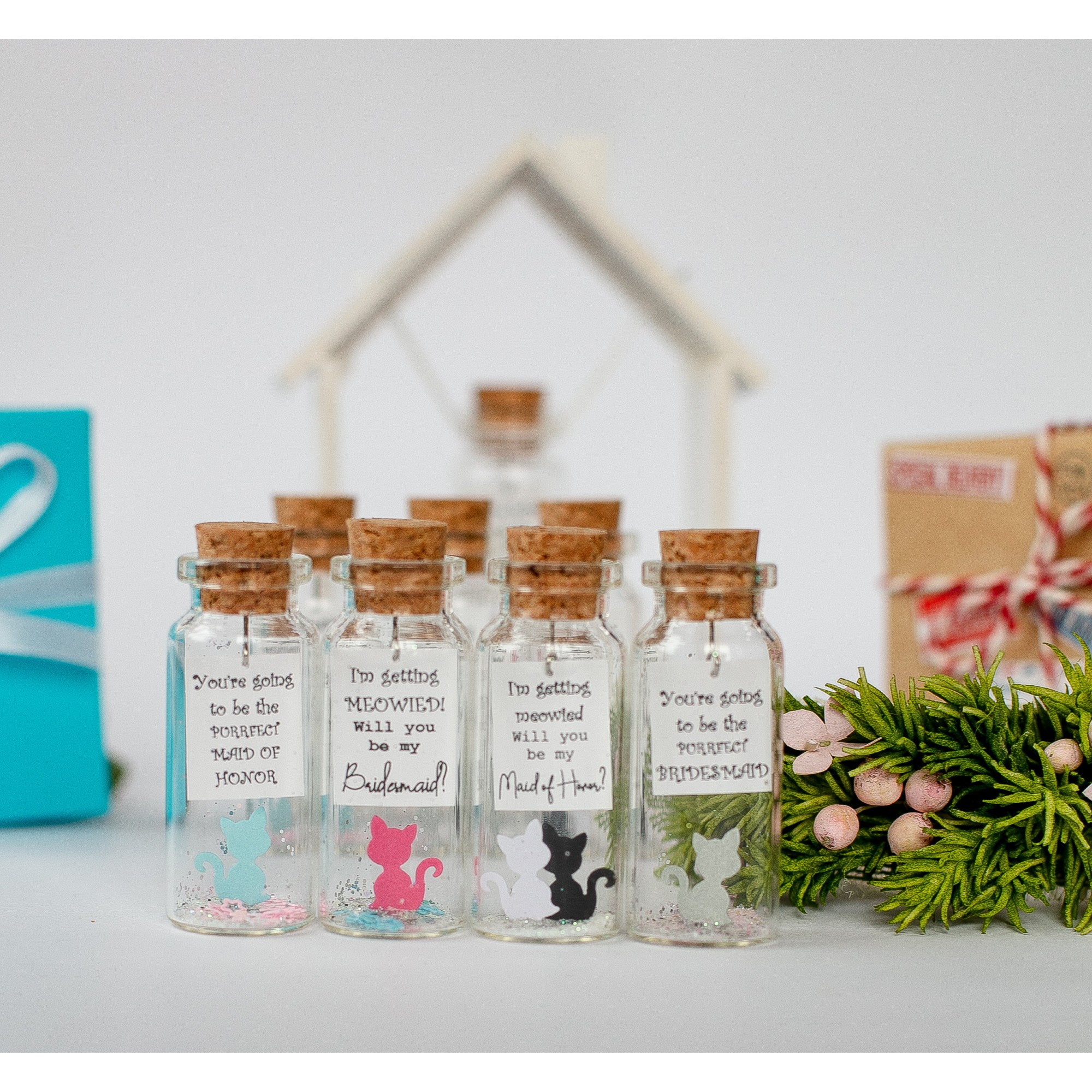 Maid of Honor Proposal Cute Cat Proposal Will you be my Bridesmaid ...