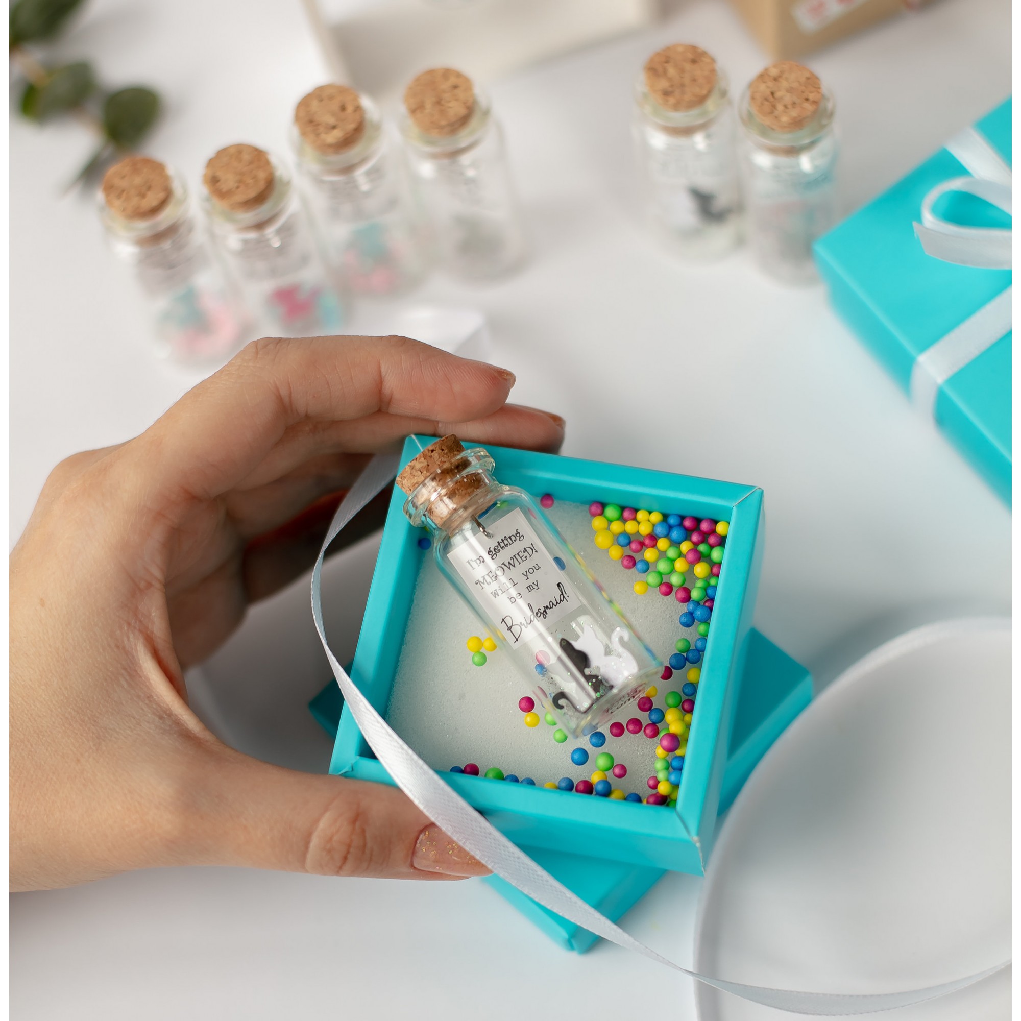 Maid of Honor Proposal Cute Cat Proposal Will you be my Bridesmaid ...